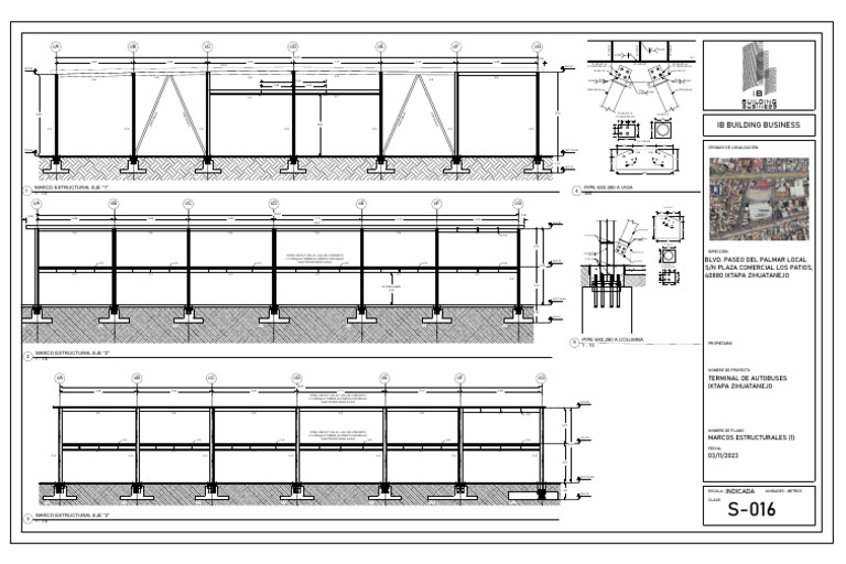 Detalles de Marcos Estructurales | PDF