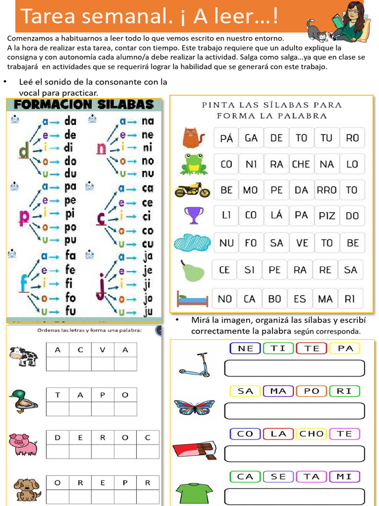 Tarea Semanal Leer | PDF | Crecimiento personal y profesional