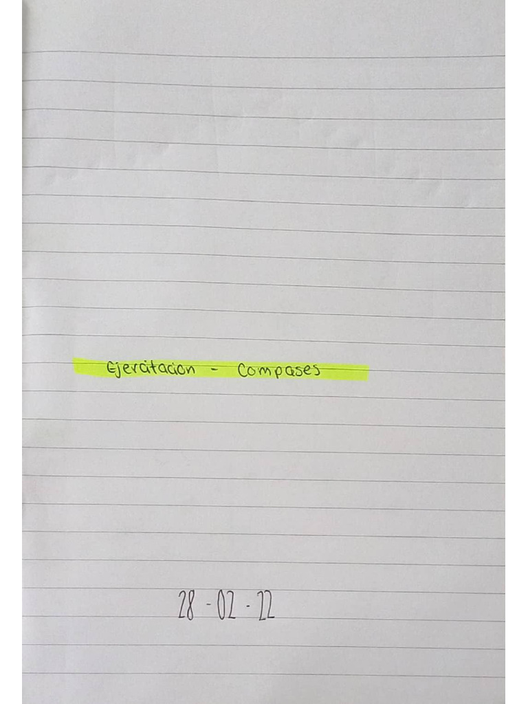 Ejerciciocompases JDMC | PDF