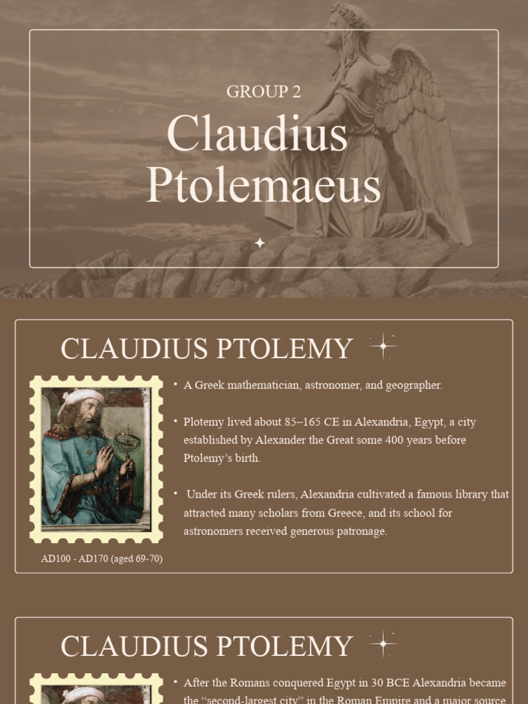 Claudius Ptolemy (Universe Model) Physical Science 11 | Download Free ...