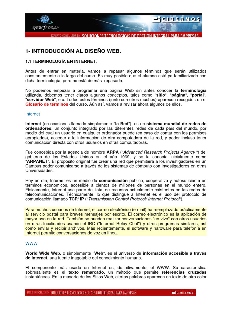 Gestiforma Modulo4 1 | PDF | Aplicación web | Red mundial