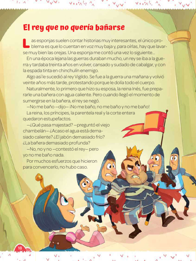 El Rey Que No Quería Bañarse | PDF