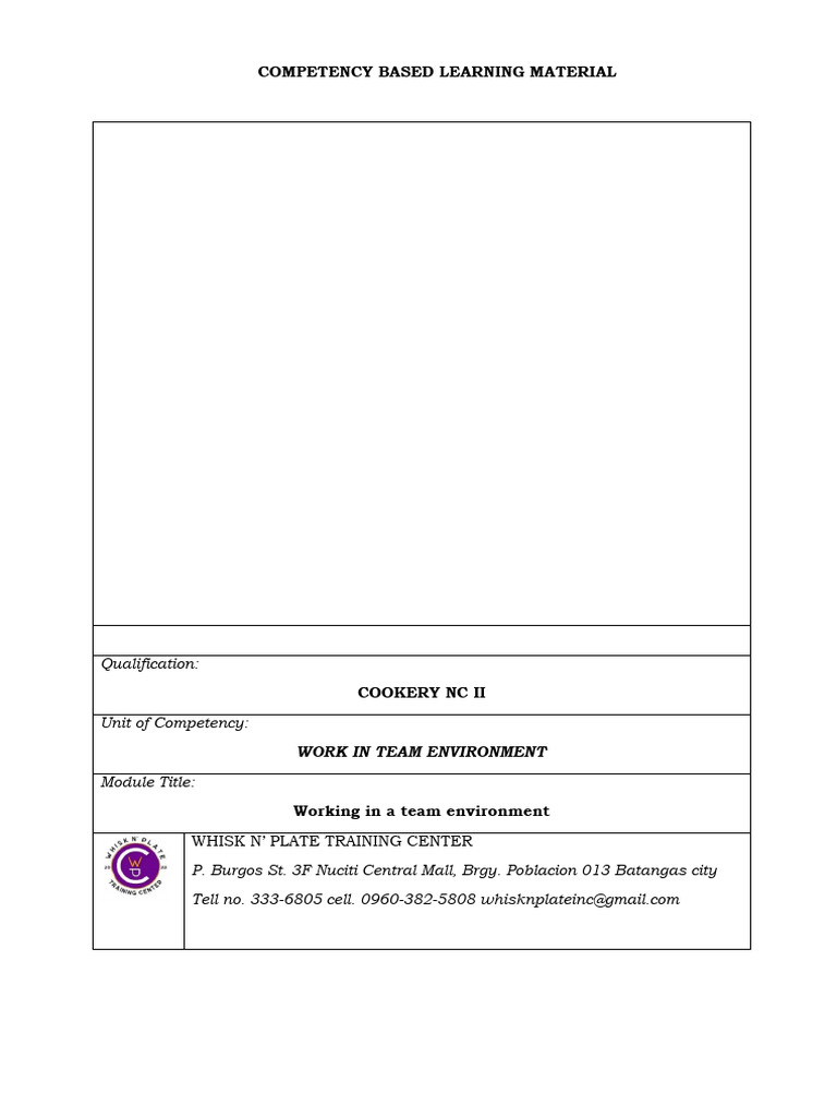 Basic - Uc2.wor in A Team Environment | PDF | Communication | Nonverbal Communication