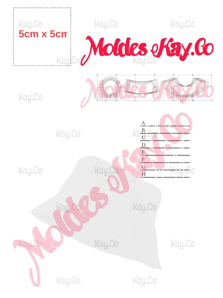 Piluso - El Mejor Molde Del Mercado - Kay - Co A-H | PDF | Hat | Clothing