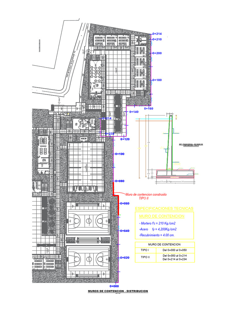 Muro de Contencion Ejecutado - Tipo 2 | PDF