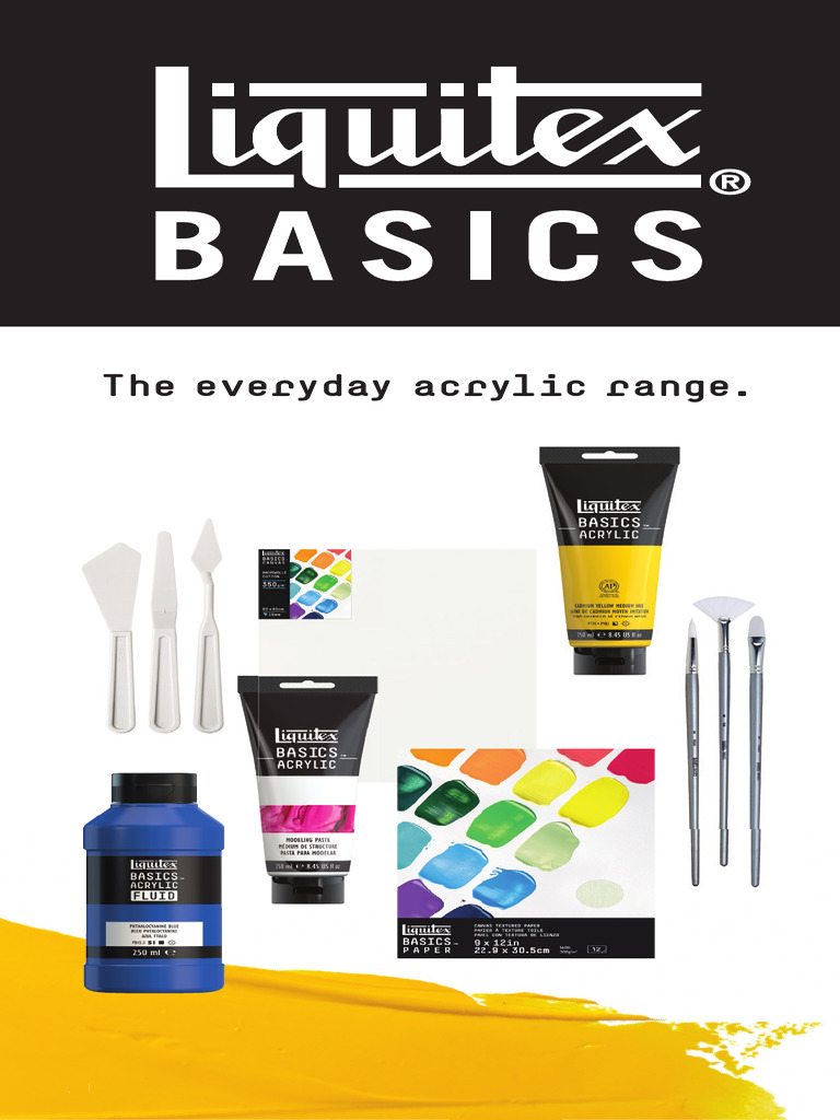LQ Basics Leaflet REV Web 2 | PDF | Acrylic Paint | Paint