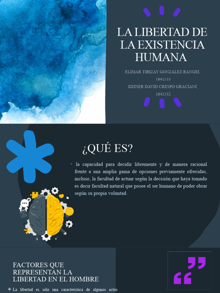 La Libertad de La Existencia Humana | PDF | Libertad | Determinismo