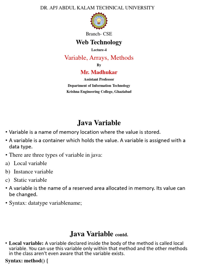 Lecture 4 1 Pdf Method Computer Programming Data Type