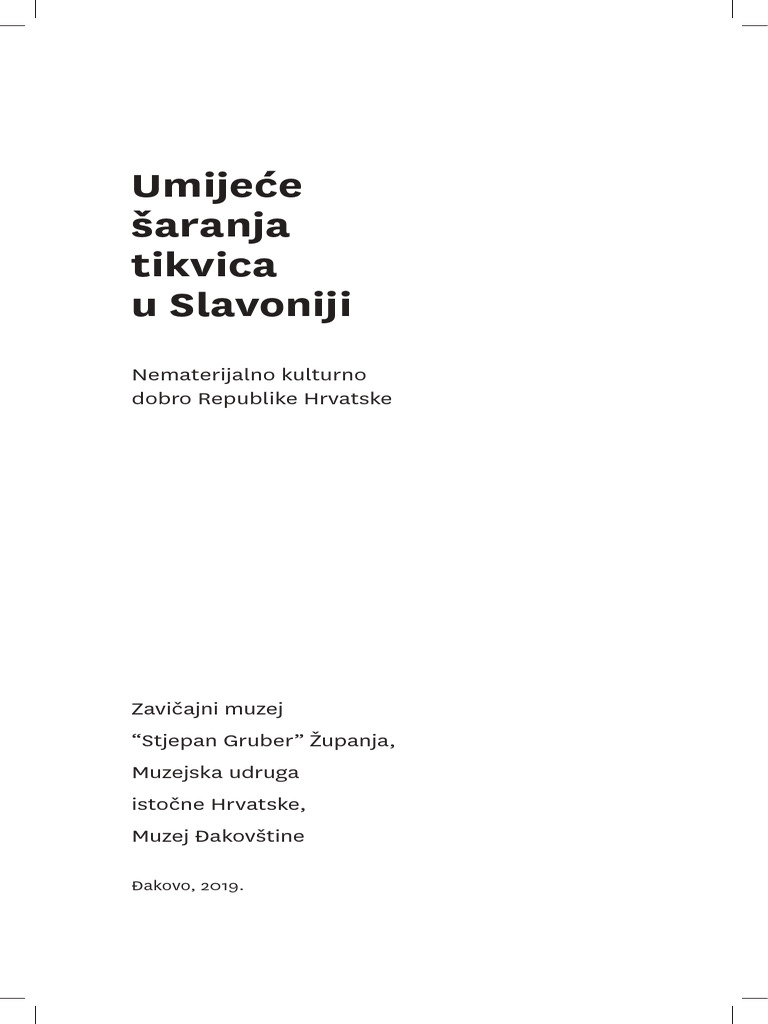 Umijece Saranja Tikvica - Compressed | PDF