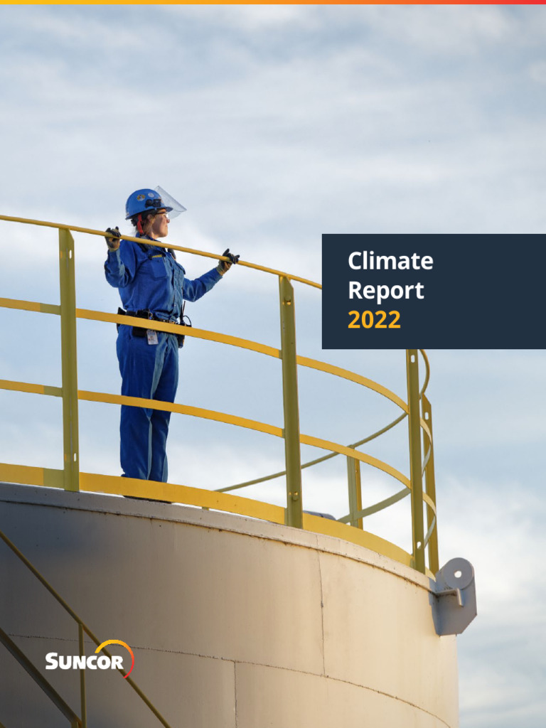 2022 Climate Report en | PDF | Oil Sands | Carbon Capture And Storage