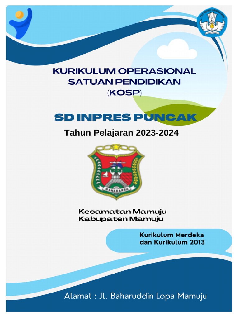 Dokumen Kosp SD Inp. Puncak Tp. 2023-2024 | PDF