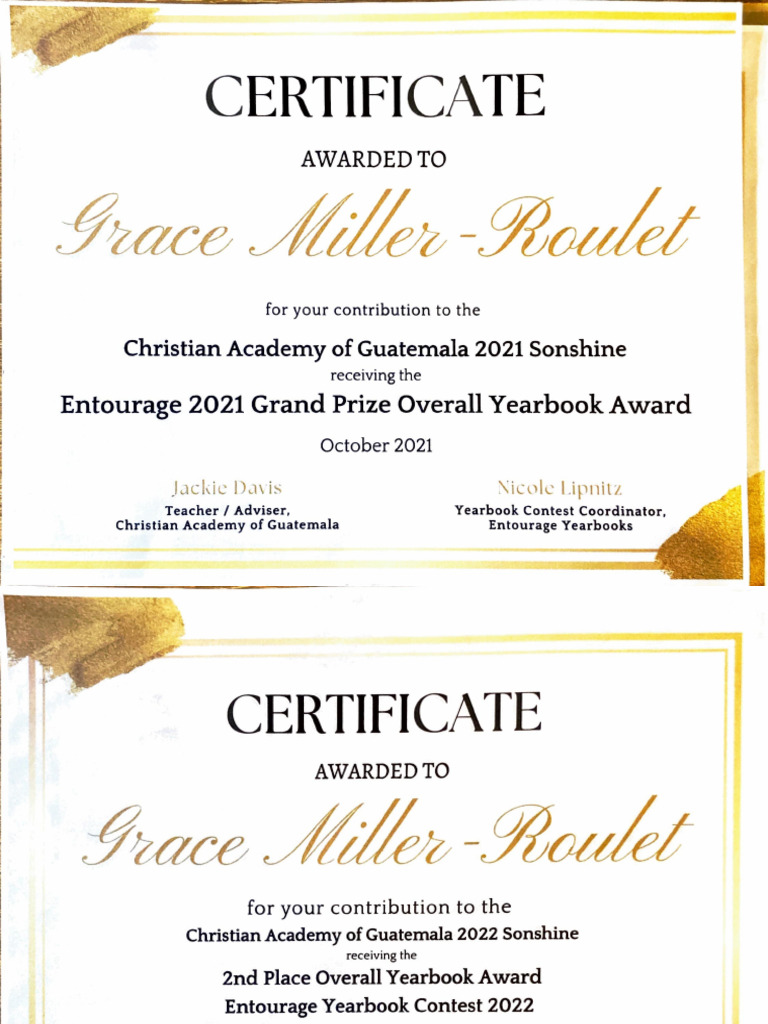 yearbook awards | PDF