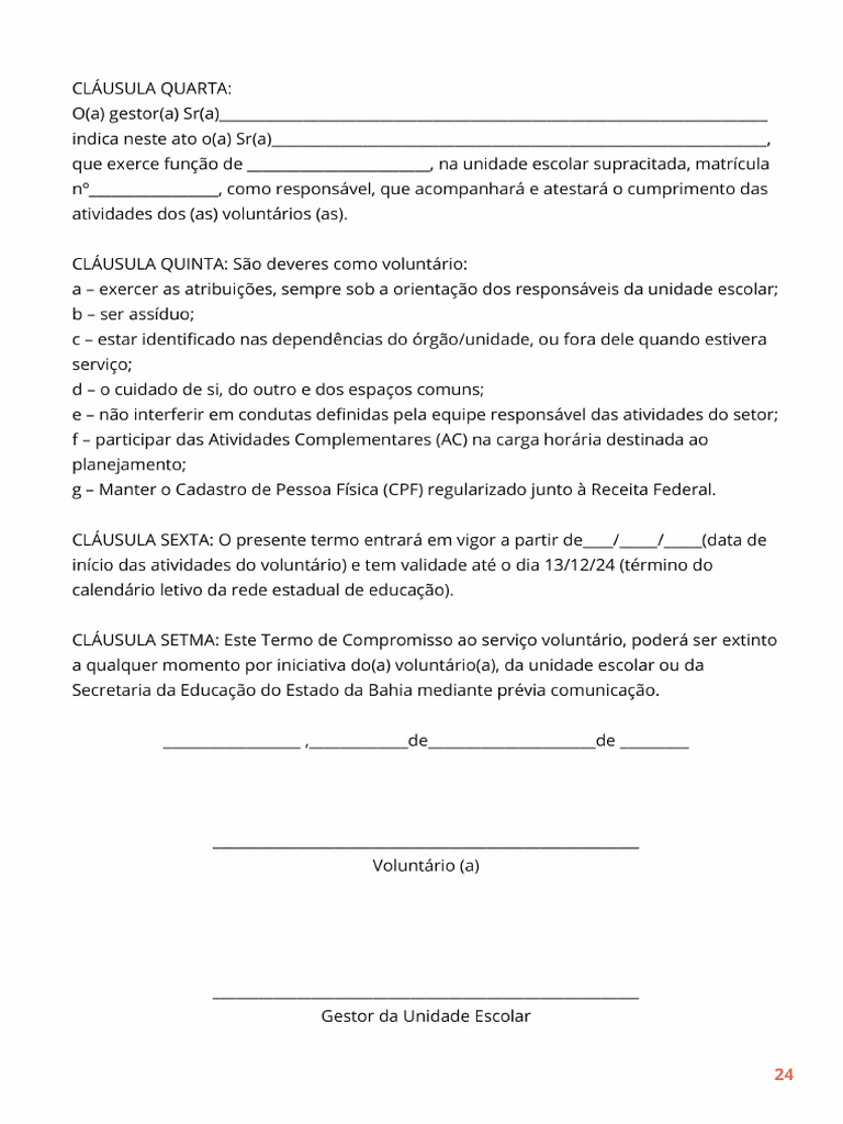 Formulário e Termo-3 | PDF