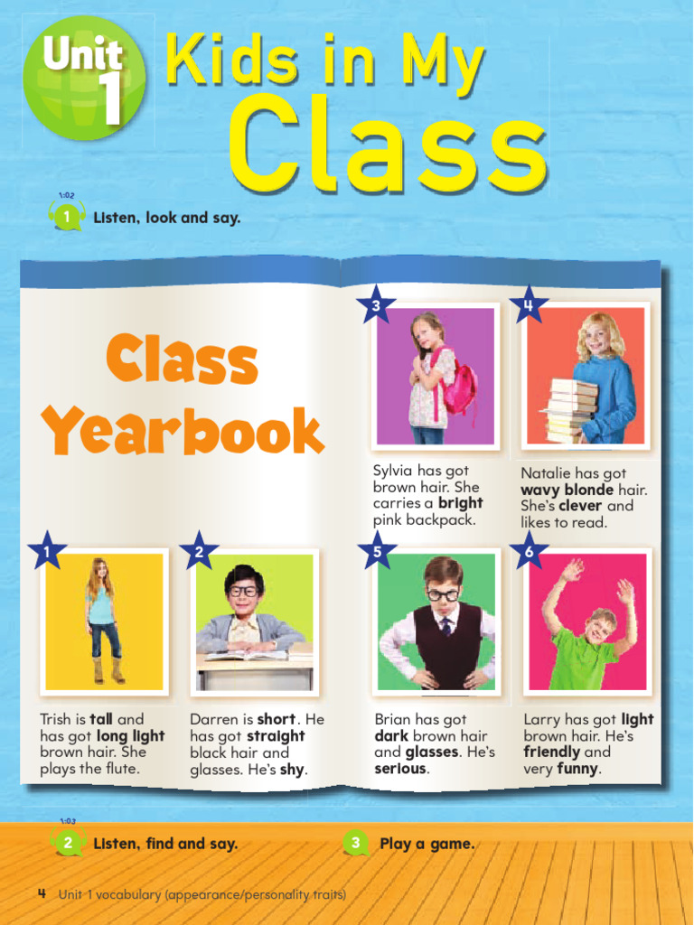 Kids Class Descriptions and Comparisons | PDF | Multiple Births