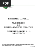 Grade 12 Functions and Graphs | PDF | Teaching Mathematics