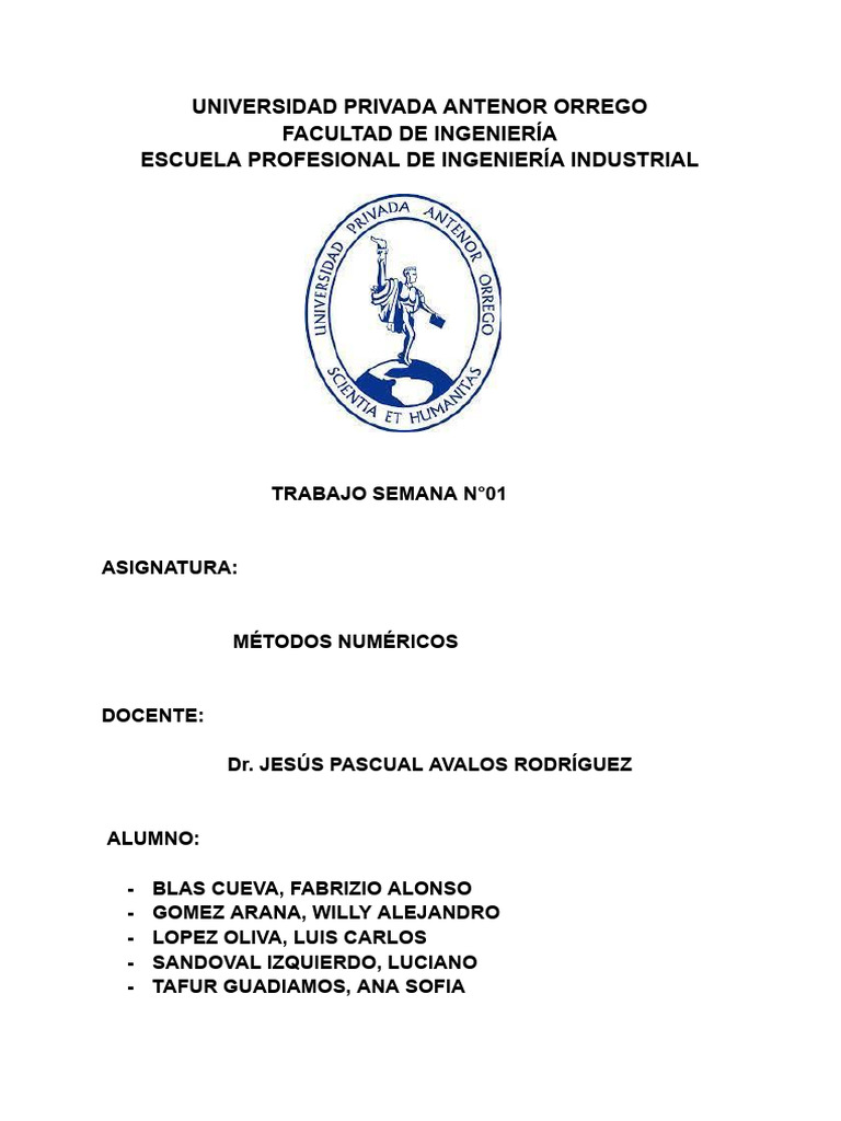 Annotated-Tarea Semana 6 Metodos | PDF