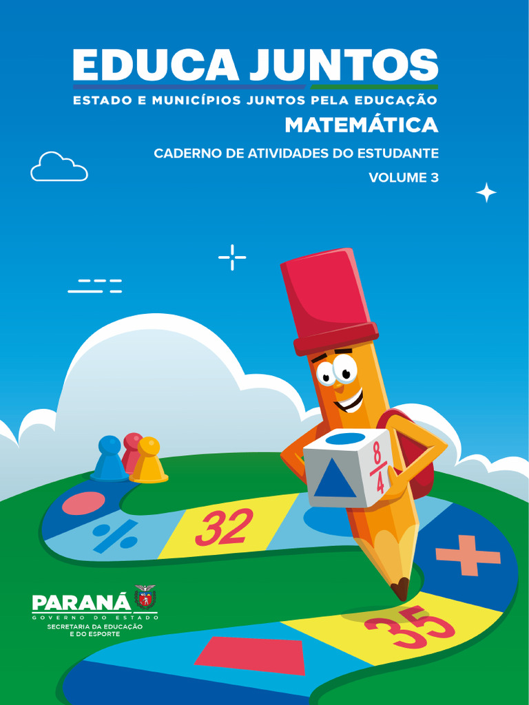Caderno de Atividades do_a Estudante - Volume 3 - 17 01 | PDF | Matemática | Cálculo