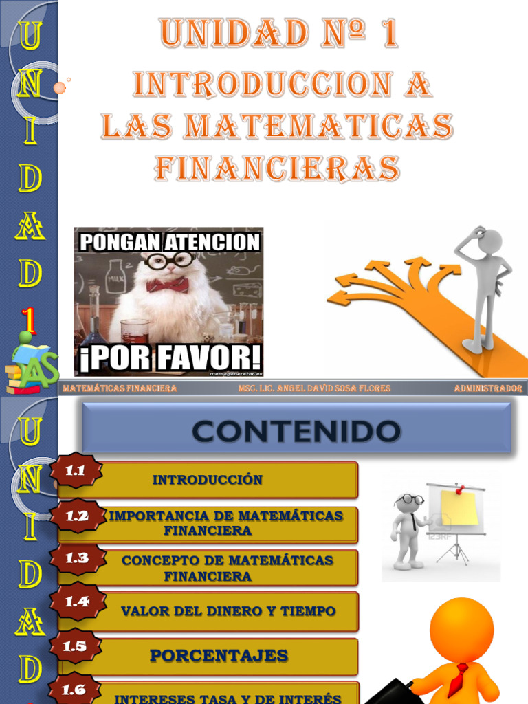 Introducción a Matemáticas Financieras | PDF | Finanzas Matemáticas ...