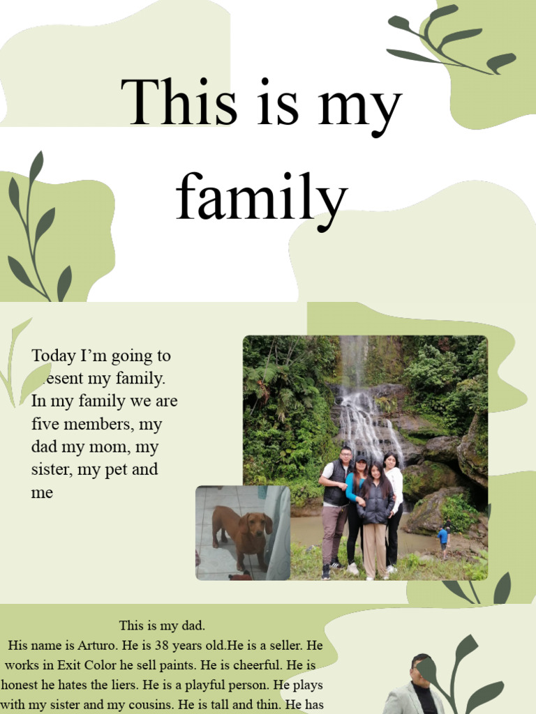This is My Family | PDF