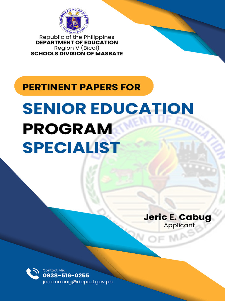 PSDS Cover Page | PDF