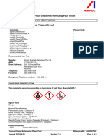 Mobil Delvac MX 15W-40 Safety Data Sheet | PDF | Waste | Toxicity