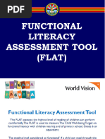FLAT: Functional Literacy Assessment Tool | PDF | Literacy | Reading ...