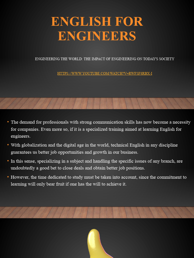 English Skills for Engineers' Success | PDF | English Language ...