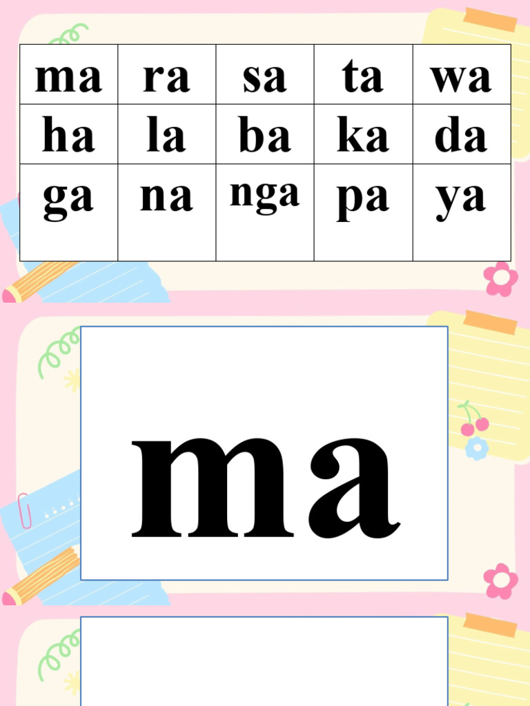 Ma Ra Sa Ta | PDF
