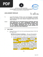 Local Budget Circular No 160 | PDF | Salary | Employment
