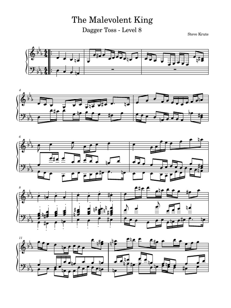 The Malevolent King | PDF