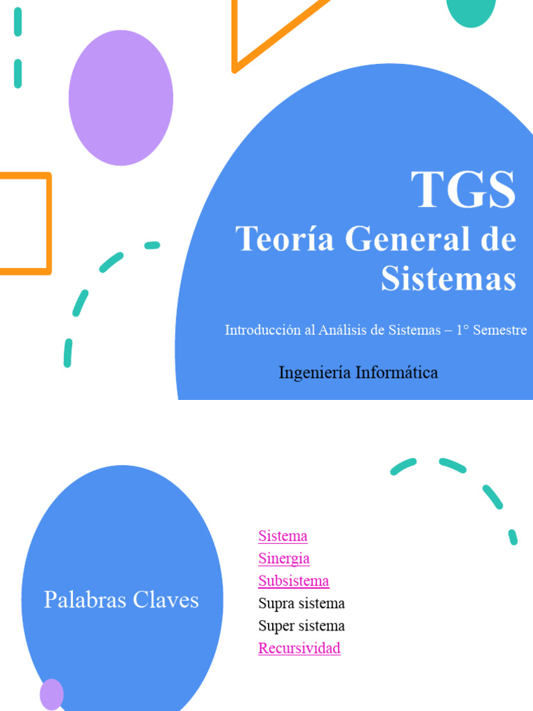 UI.C2 - Introducción A La Teoria General de Sistemas | Descargar gratis PDF | Sistema | Teoría ...