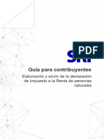 Instructivo Formulario 101 | PDF | Impuesto sobre la renta | Impuestos