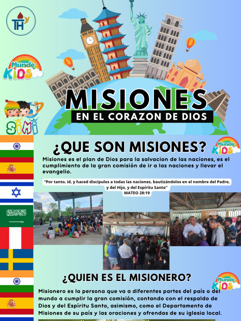 Misiones: Plan de Salvación Global | PDF | Gran comisión | Misionero