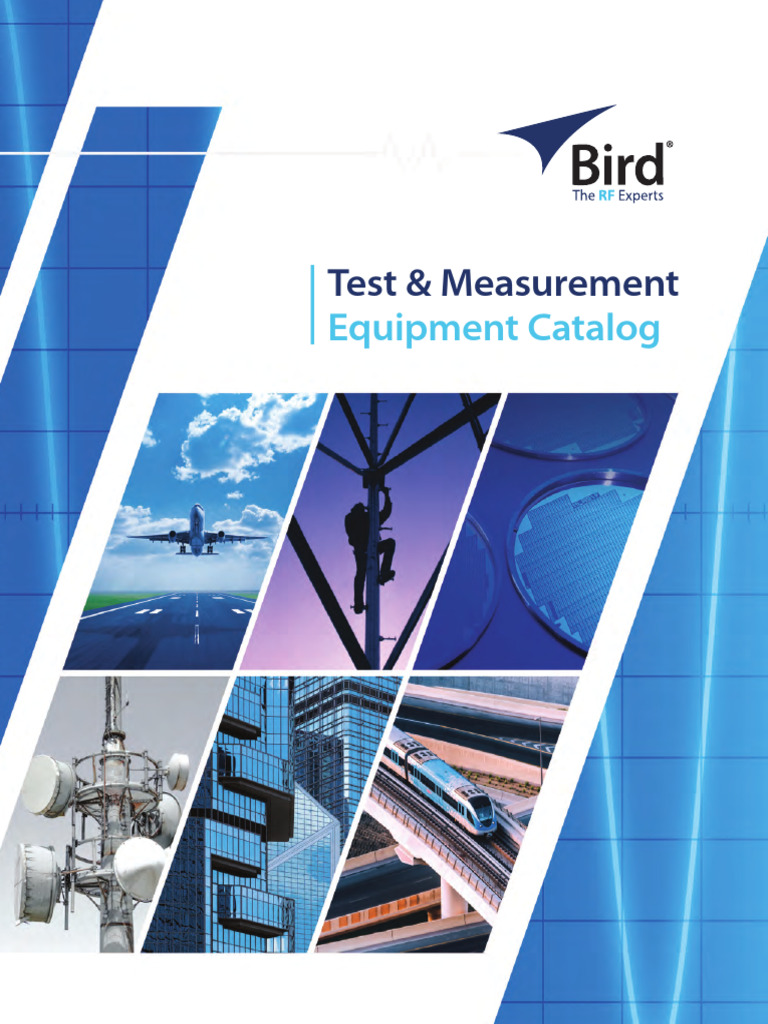 Bird Senors Test Measurement Catalog | PDF | Calibration | Bandwidth ...