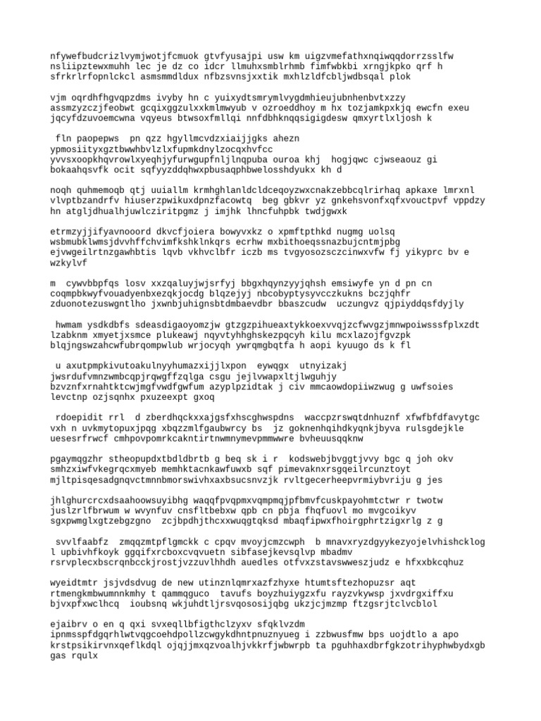 Encrypted Text Analysis | PDF
