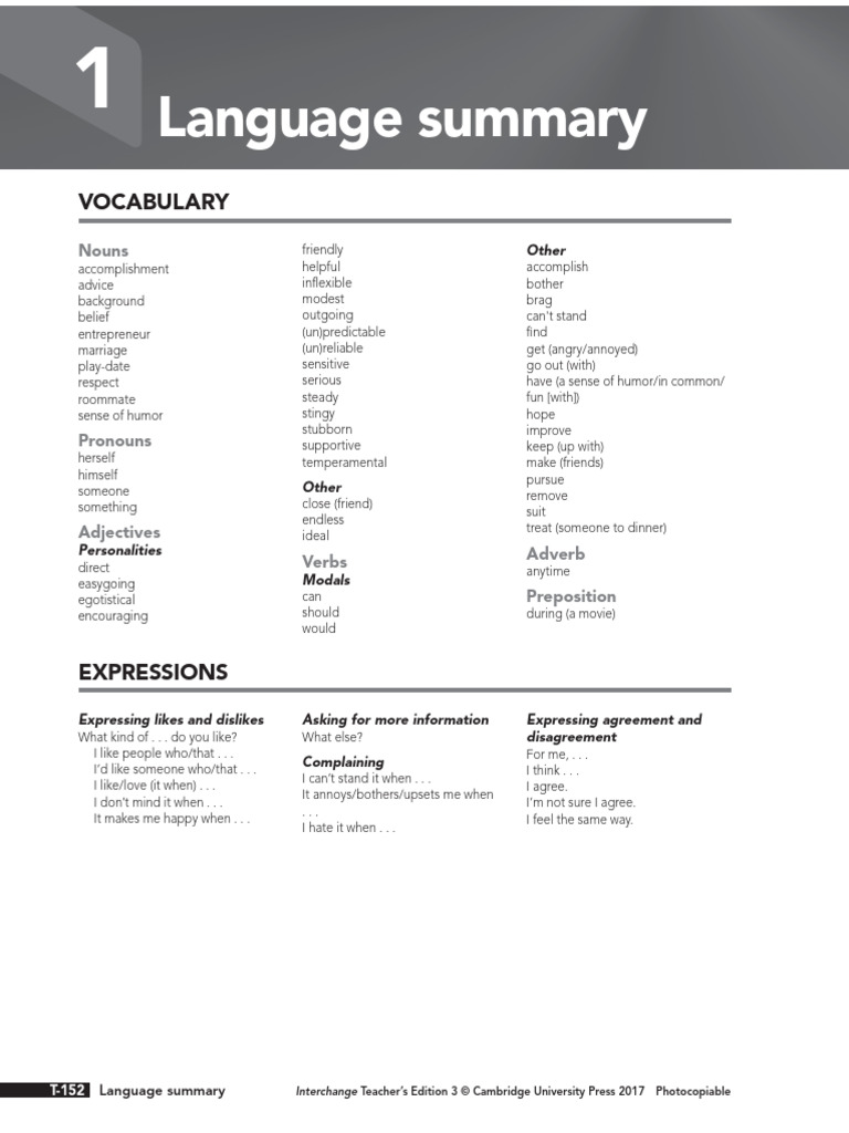 Vocabulary Units1-5 English Vii | PDF | Adverb | Verb