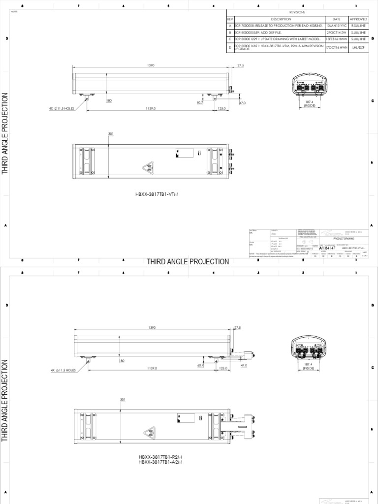 HBXX-3319DS-A2M - Line Drawing | Download Free PDF | Specification ...