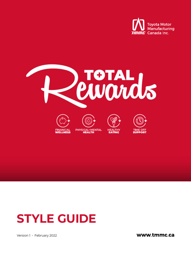 TMMC TotalRewards BrandGuidelines | PDF | Pension | Logos