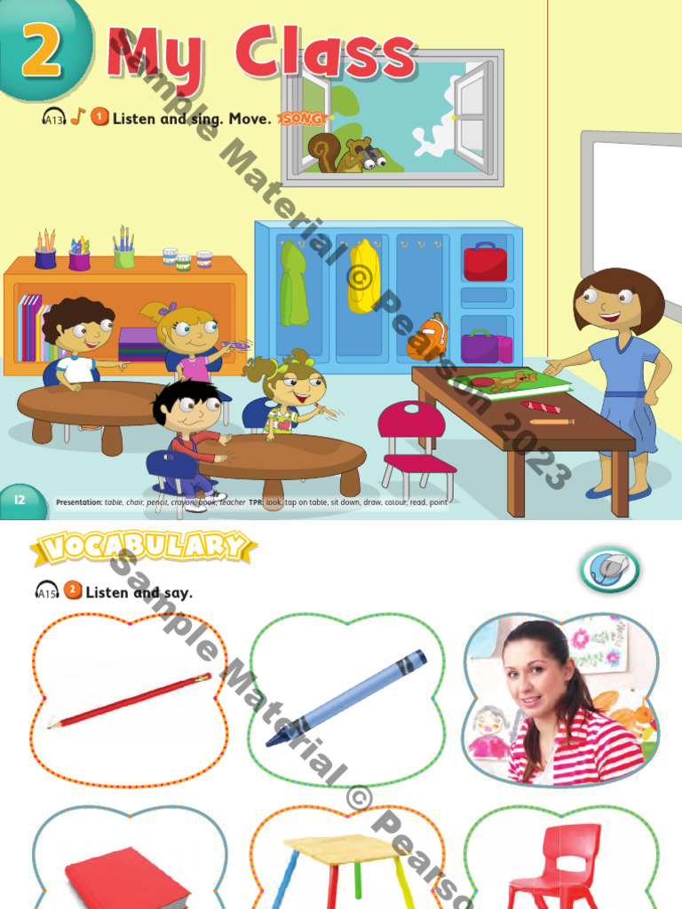 My Little Island L1 U2 - Student's Book | PDF