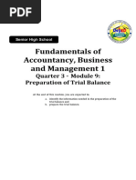 Trial Balance Questions Class11 | PDF