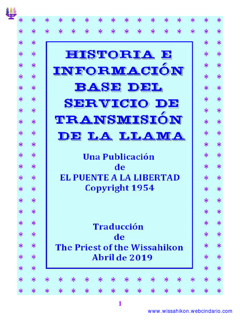 Informacion Base de la Transmision de la Llama | PDF | Relámpago | Dom