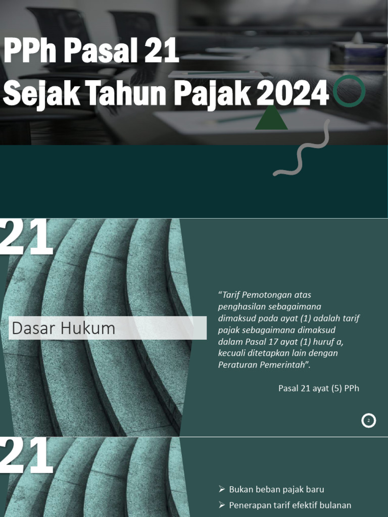 PPH Pasal 21 - TER | PDF