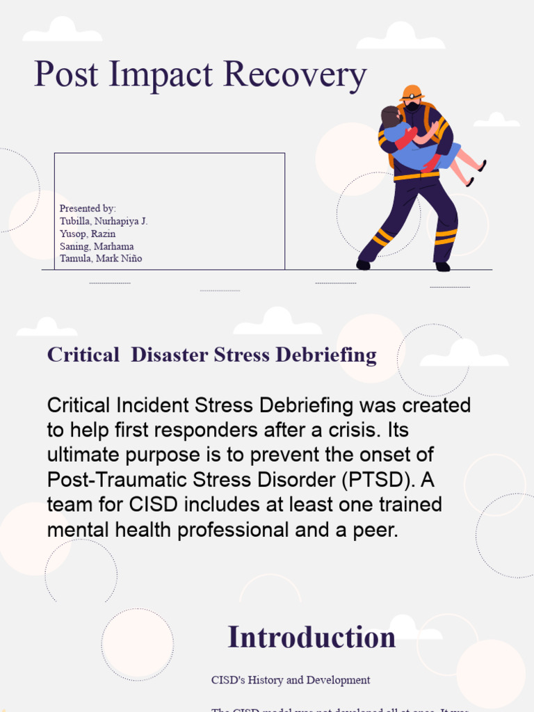 Critical Incident Stress Debriefing Guide | PDF | Psychological Trauma ...