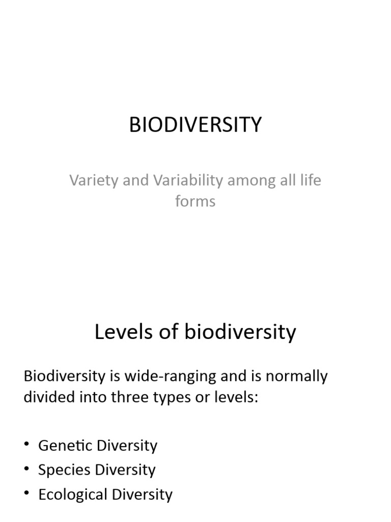 Biodiversity | PDF | Biodiversity | Endangered Species