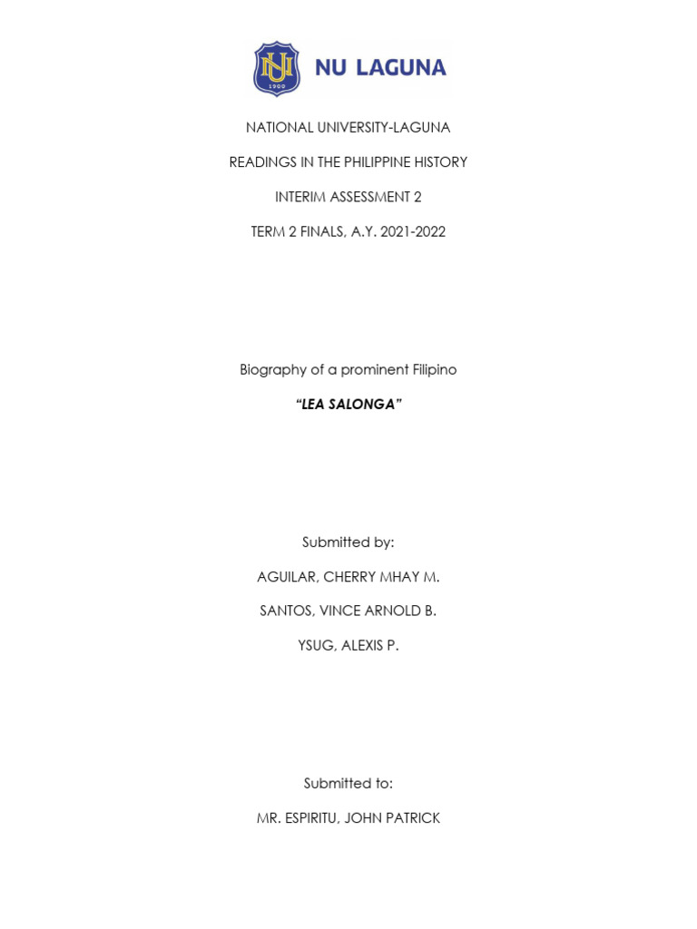 Interim Assessment Final RPH | PDF