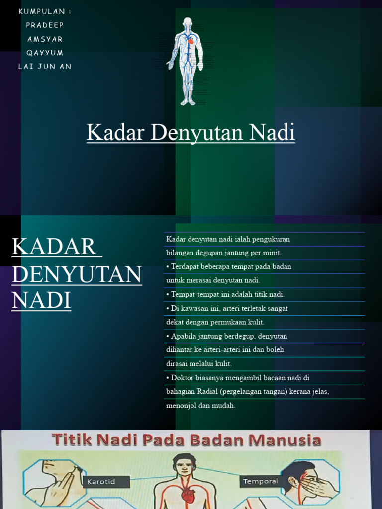 Kadar Denyutan Nadi Edtied | PDF
