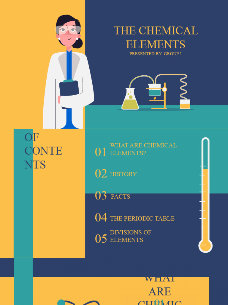 The Chemical Elements Final | PDF | Chemical Elements | Metals