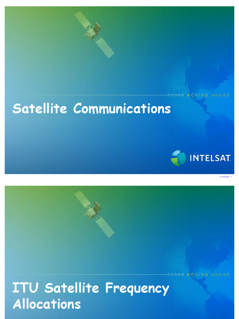 Presentation by Intelsat | PDF | Polarization (Waves) | Antenna (Radio)