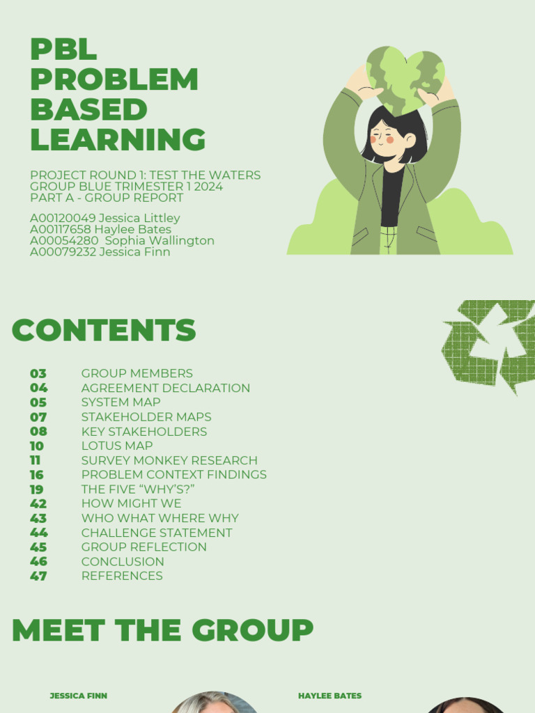 PBL Problem Based Learning | PDF | Waste | Recycling