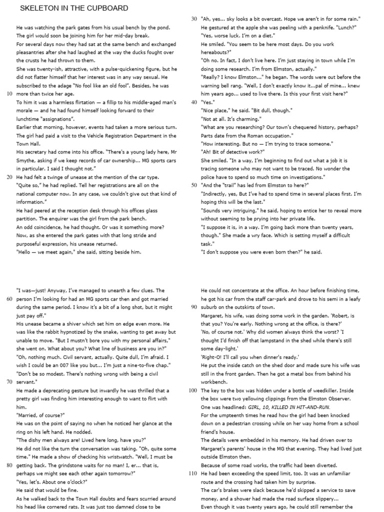 The Skeleton in the Cupboard - Tony Wilmot | PDF